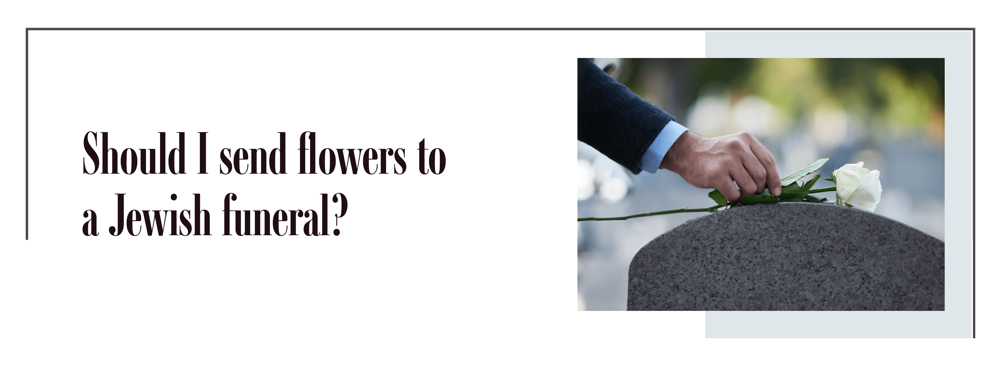 Jewish Funeral Flowers How Jewish Burials Are Actually Green Burials,