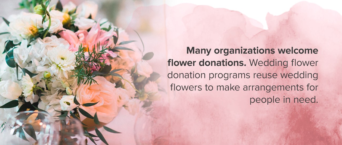 How & Where to Donate Your Wedding Flowers | Ode à la Rose