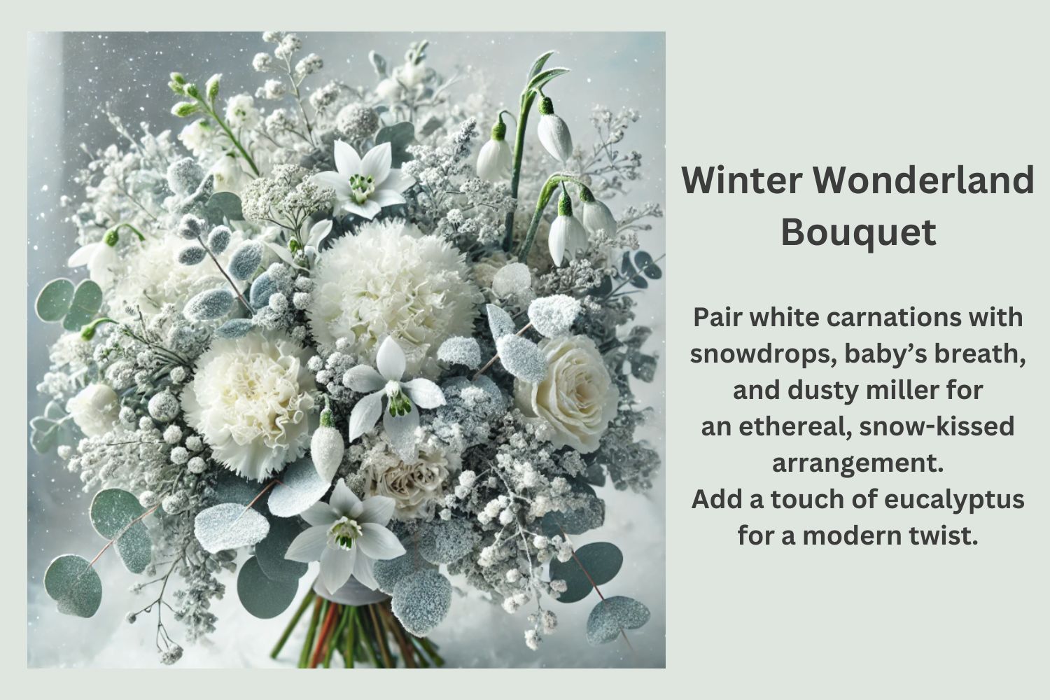 January Birth Flowers: Carnation and Snowdrop Meanings