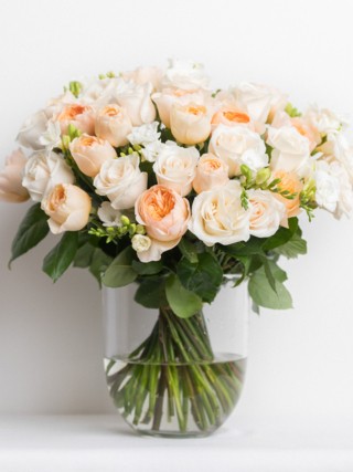 Bouquet of 50 Premium Roses | Ode à la Rose