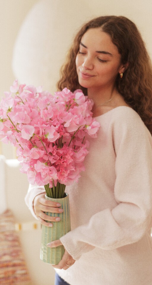 Pink Japanese Sweet Pea | 50 stems | Ode à la Rose