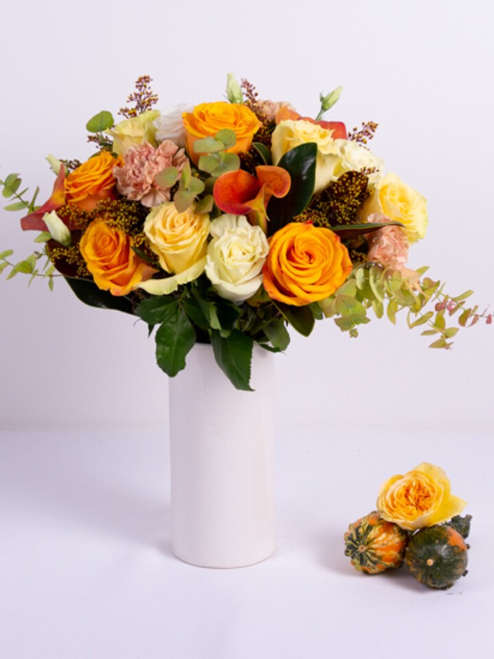 Aurora - 30 Stems Premium Fall Flower Bouquet