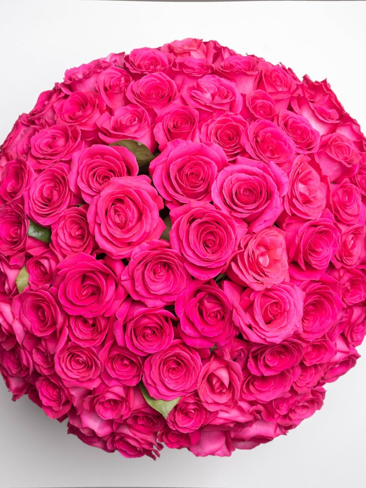 Bouquet of 50 Premium Roses | Ode à la Rose